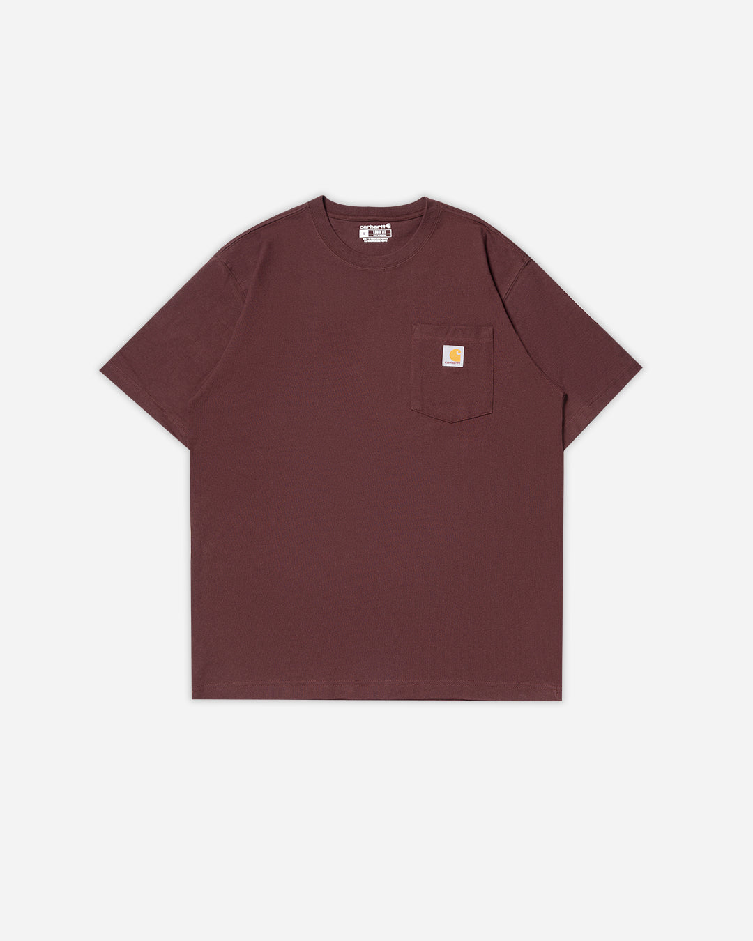 CARHARTT WORKWEAR POCKET TEE MAROON – HUNDRED PERCENT | Malaysia ...